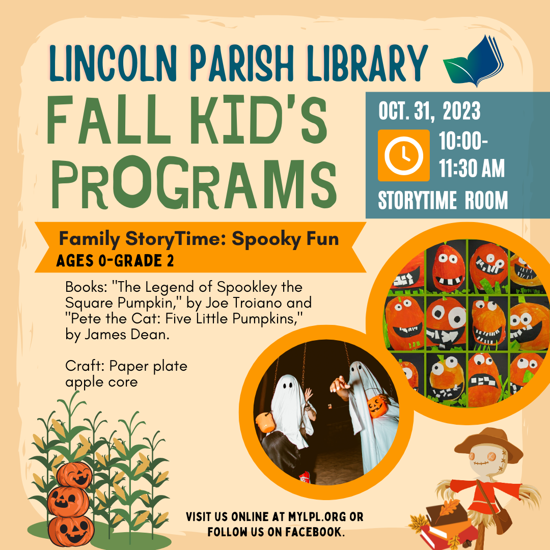 Kids Storytime - Lincoln Parish Library