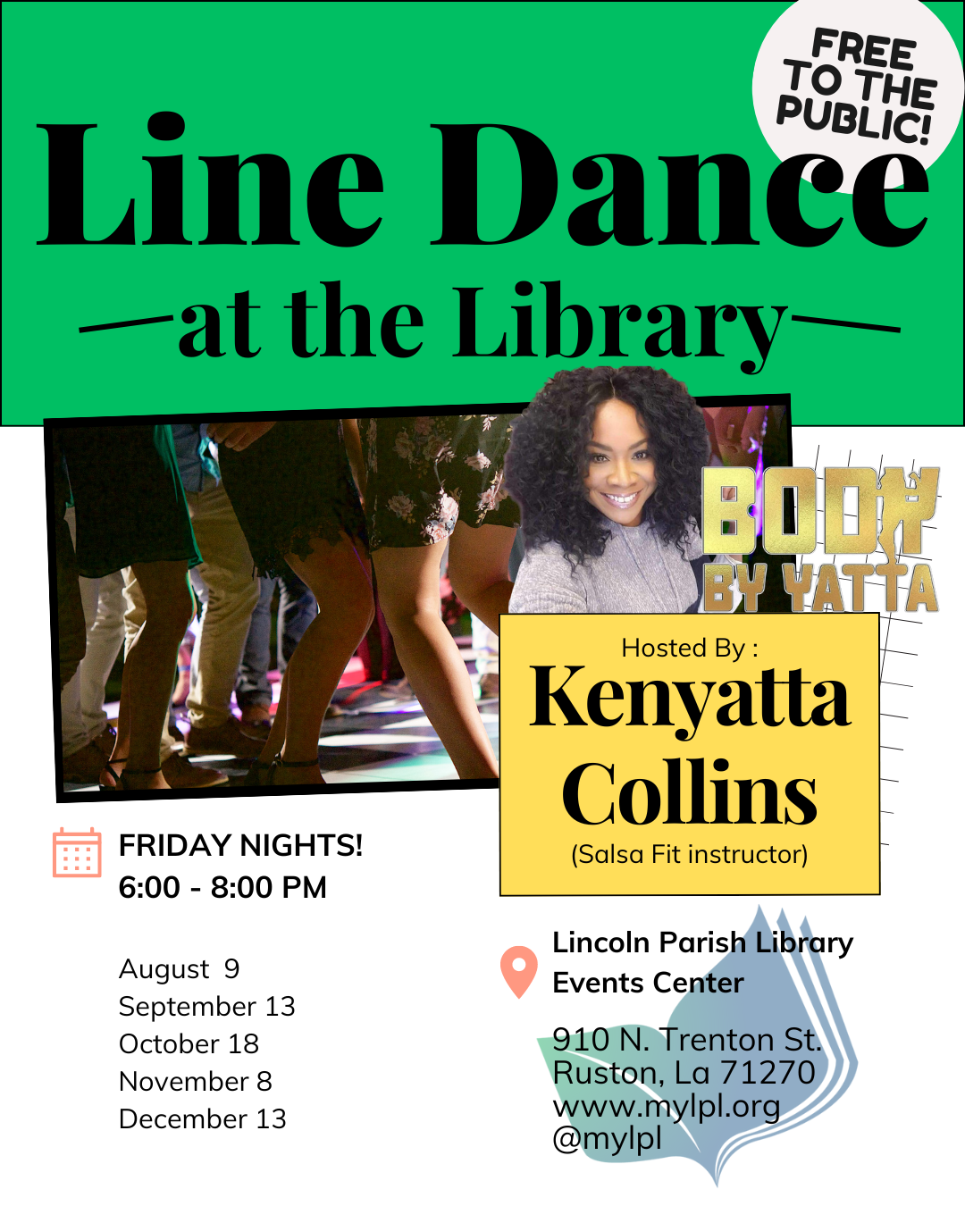 Line Dance at the Library - Lincoln Parish Library