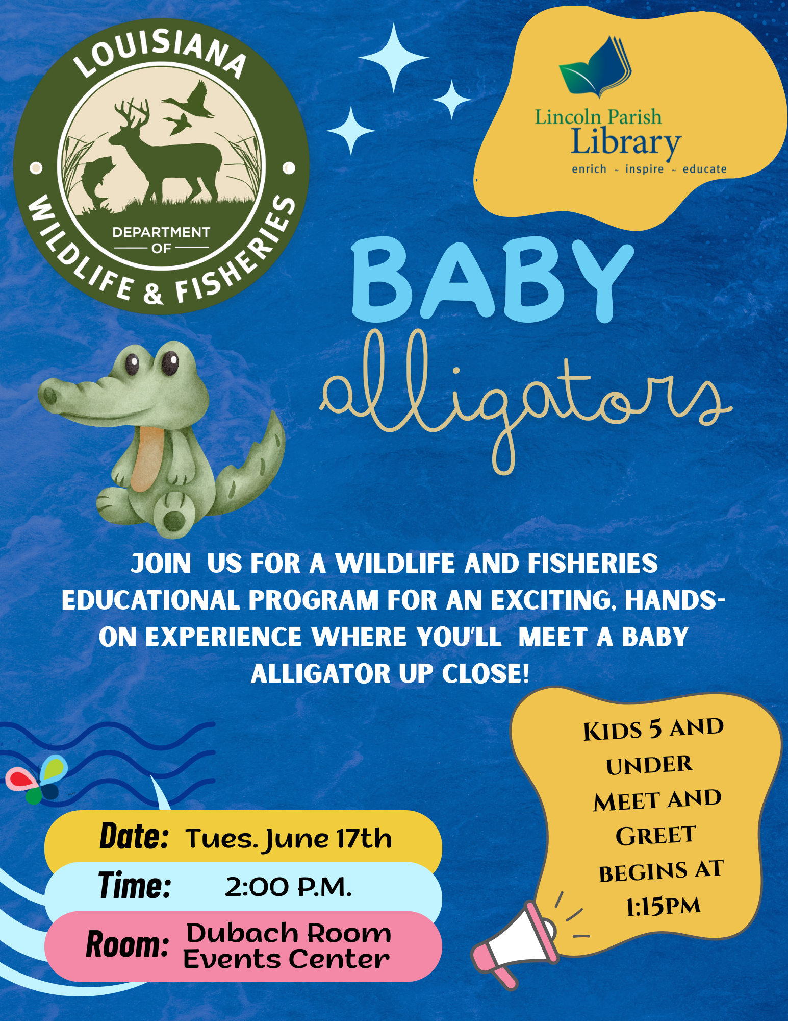Wildlife & Fisheries - Lincoln Parish Library