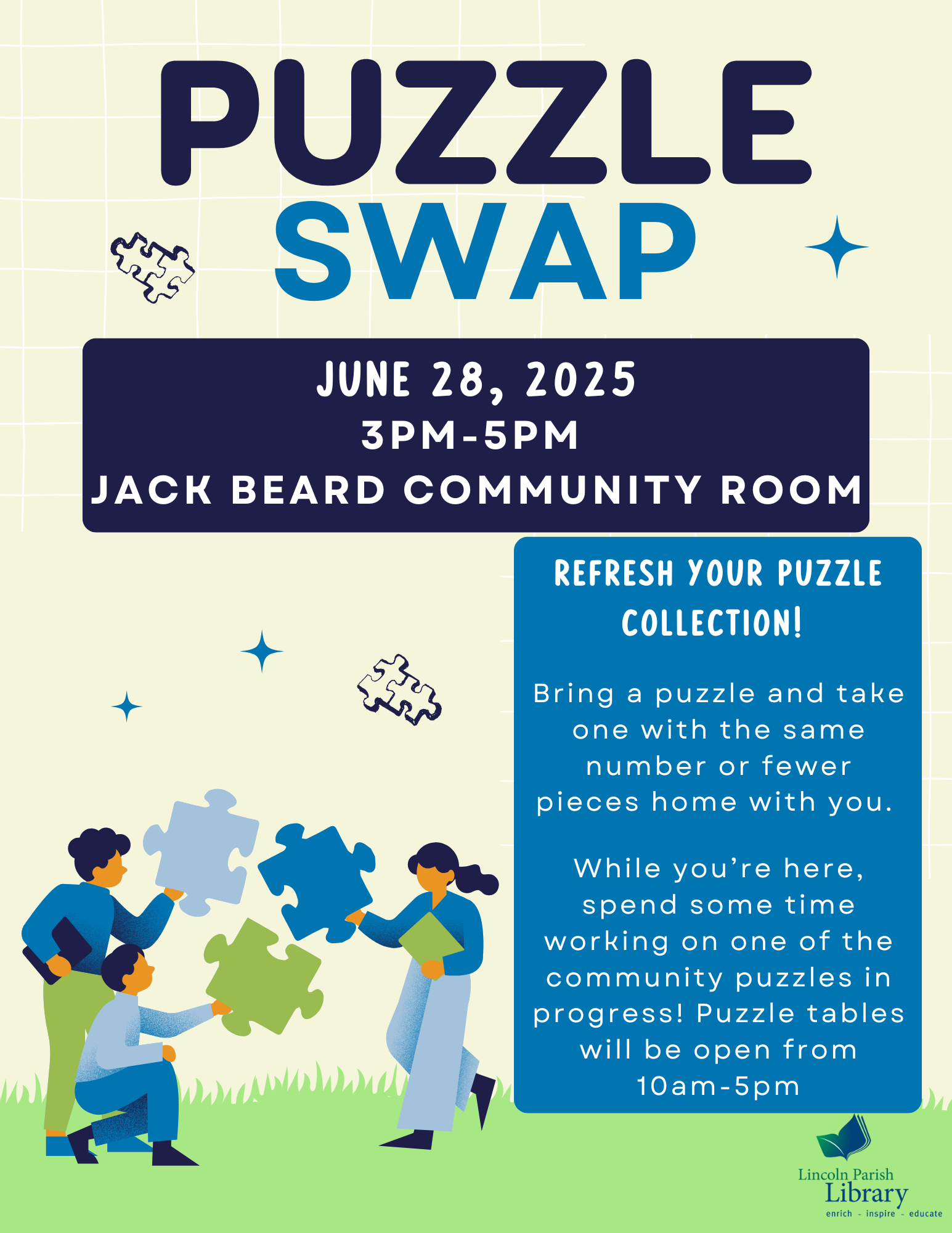 Puzzle Swap - Lincoln Parish Library